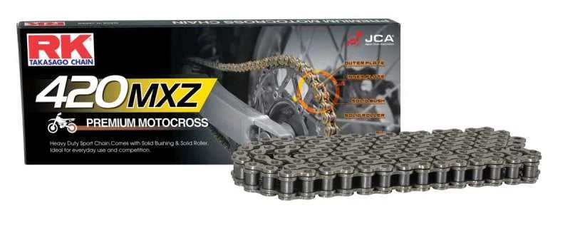 RK Chain 420MXZ-72L - Natural – CI Motorsports