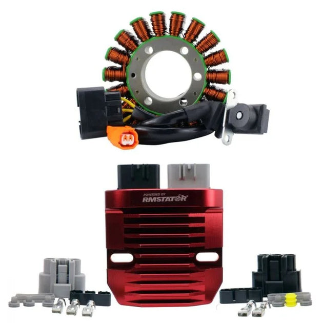 RMSTATOR Kit Stator Red Machined Aluminum MOSFET Reg RMS900-107352