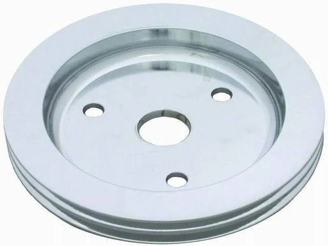 Racing Power Company Pol Alum Double Groove Pulley fits SBC