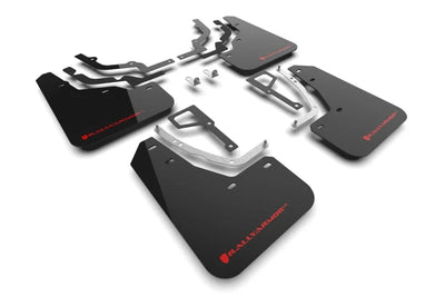 Rally Armor MF117-UR-BLK-RD Black Mud Flap w/Red Logo fits 2025...