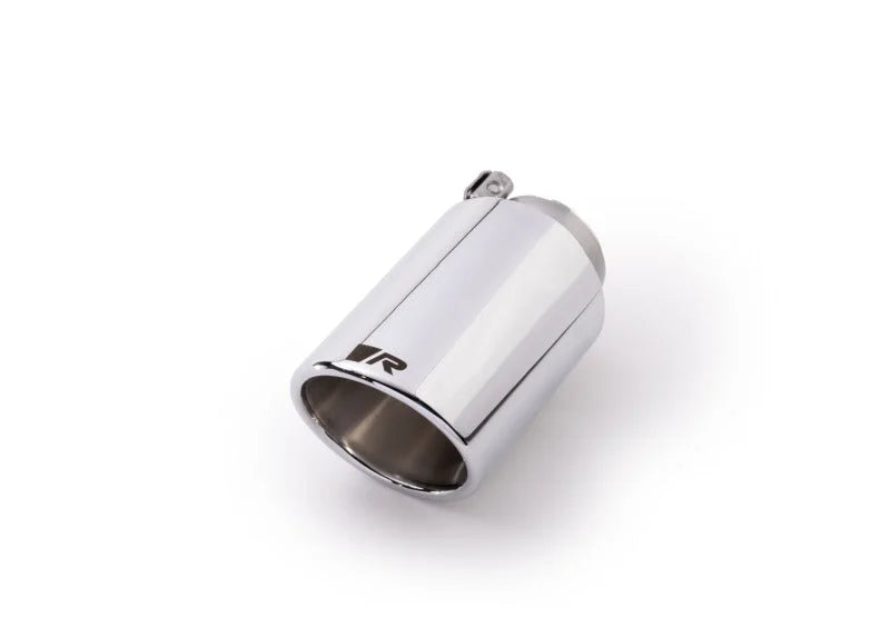 Remus Stainless Steel 102mm Angled Rolled Edge Chrome w/Adjustable...