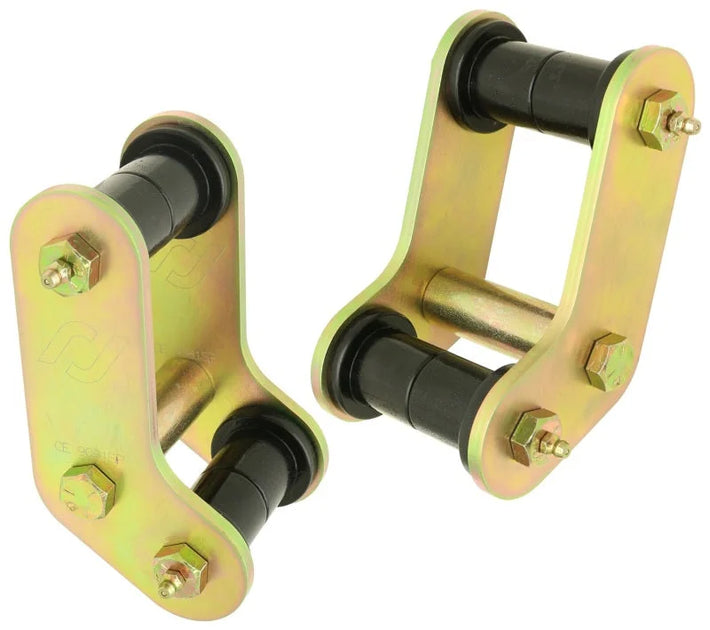 RockJock Boomerang Leaf Spring Shackles Rear w/ Urethane Bushings For...