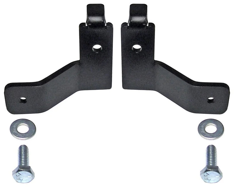 RockJock Brake Line Relocation Bracket Kit Front CE-9807FBLBK fits...