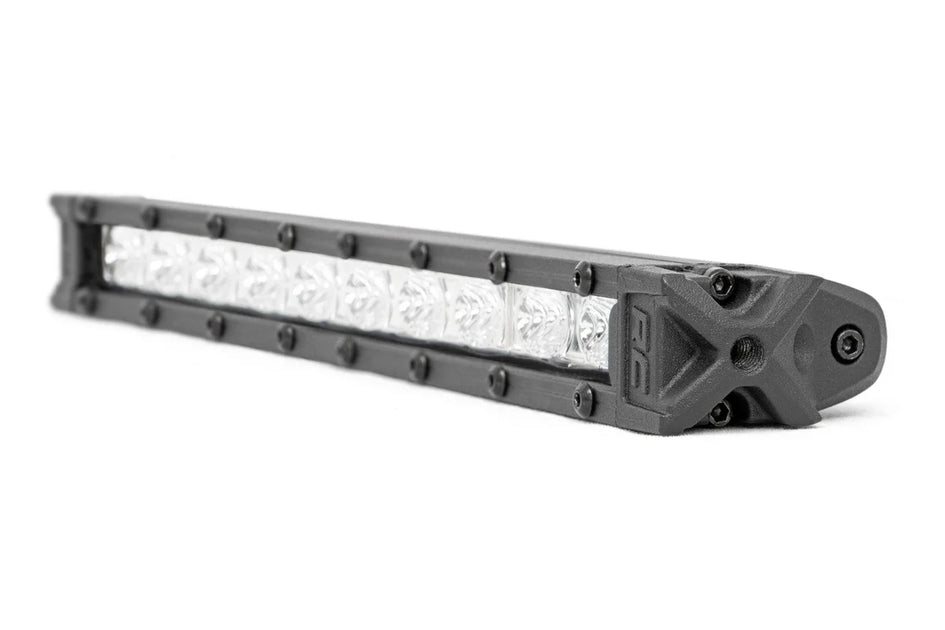 Rough Country 10 Inch Chrome Series LED Light Bar Slim Line Pair