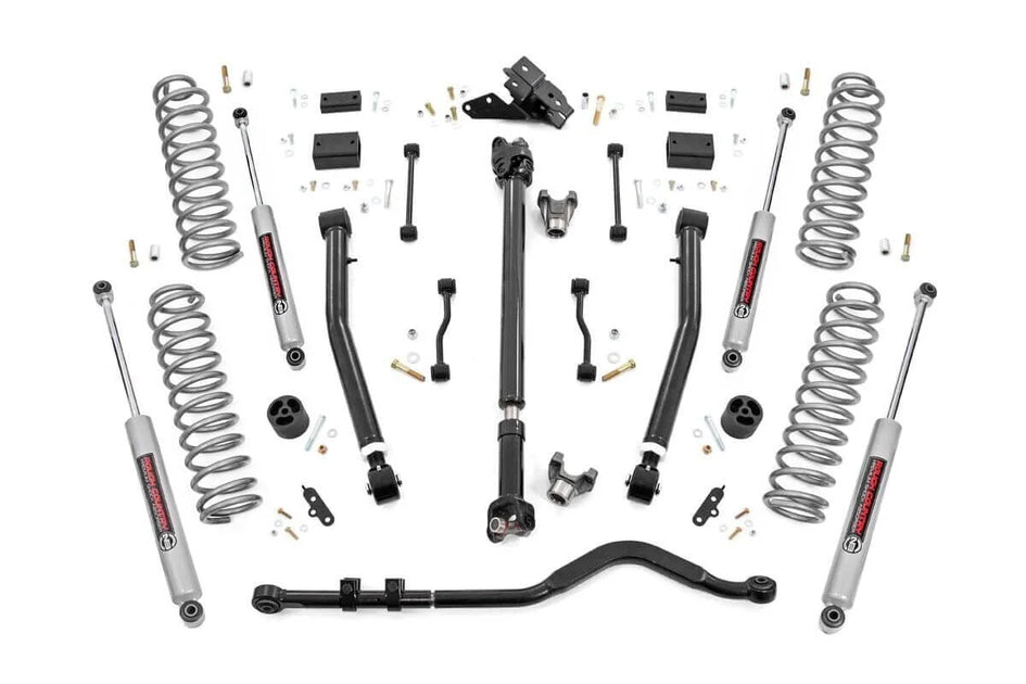 Rough Country Inch Lift Kit Adj Lower D/S 69131 fits 2018-2023 Jeep...
