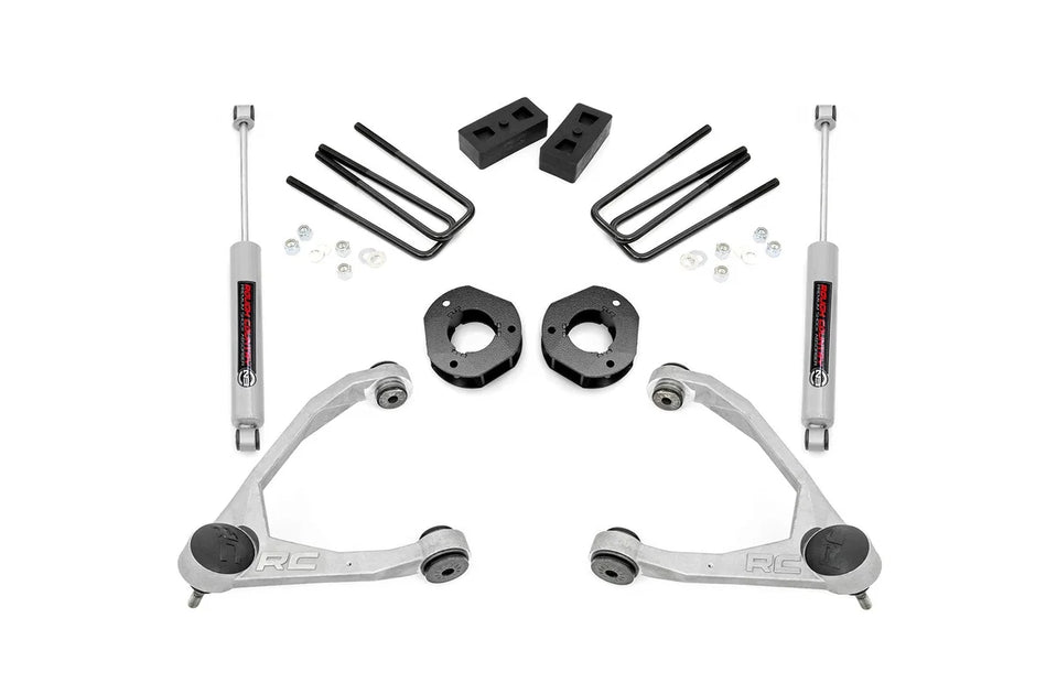 Rough Country Inch Lift Kit Forged UCA Cast Steel 19831 fits...