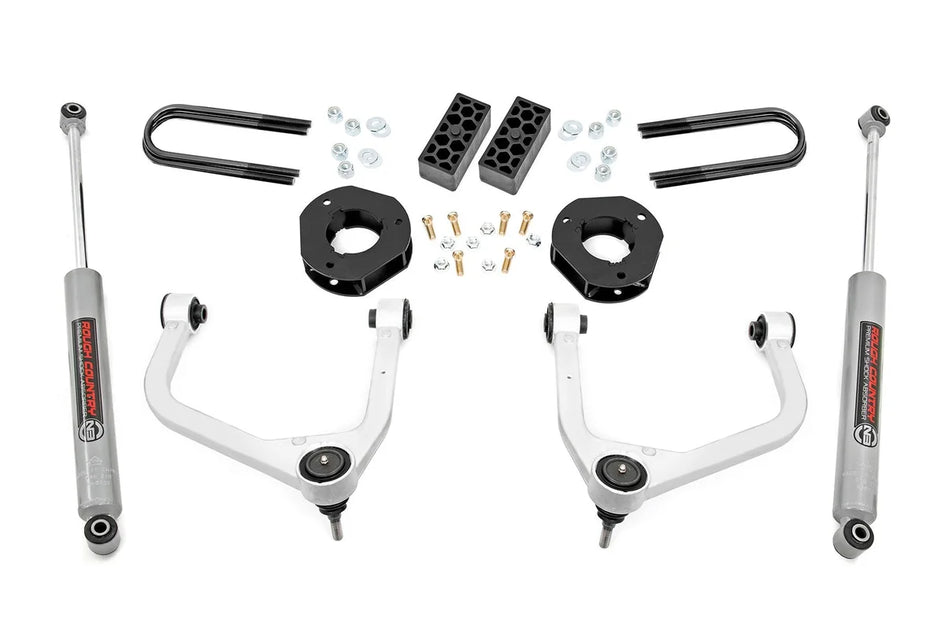 Rough Country Inch Lift Kit Rear Mono Leaf 28230 fits 2022-2024...