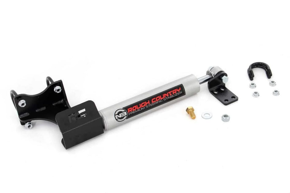 Rough Country N3 Steering Stabilizer Axle Bracket 2-8 Inch Lift...