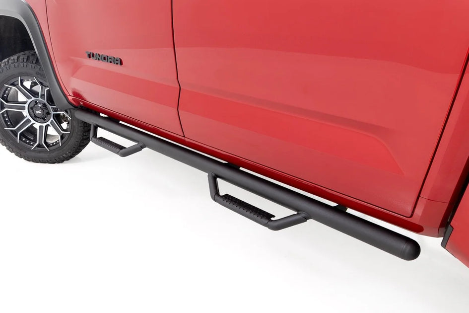 Rough Country Nerf Steps Cab Length Crew Max 72002B fits 2022-2026...