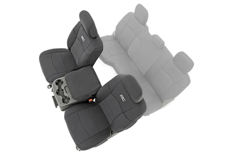 Rough Country Seat Covers Bucket Seats fits 2019-2025 Ram 2500 2WD/4WD
