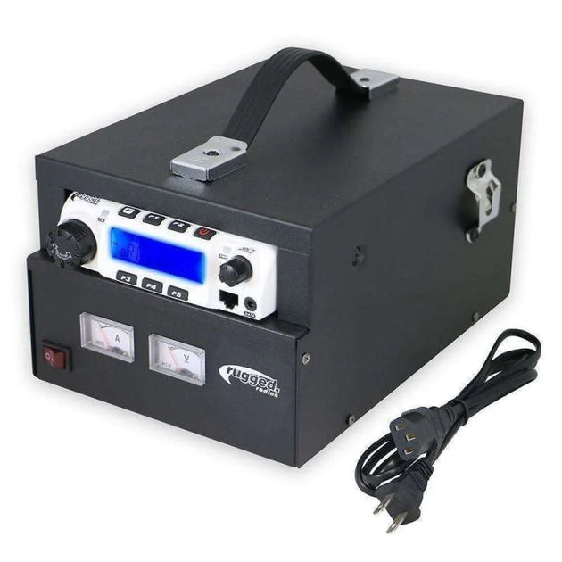 Rugged Radios Desktop Power Supply and Cabinet for M1 RM45 & RM60...