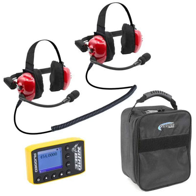 Rugged Radios H80 Track Talk Headset with NITRO BEE XTREME UHF Race...