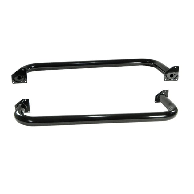 Rugged Ridge 3-inch Round Side Steps Black fits 1997-2006 Jeep...