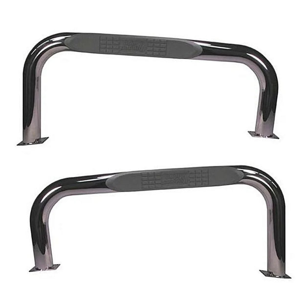 Rugged Ridge 3-inch Round Tube Steps fits 1997-2006 Jeep Wrangler TJ