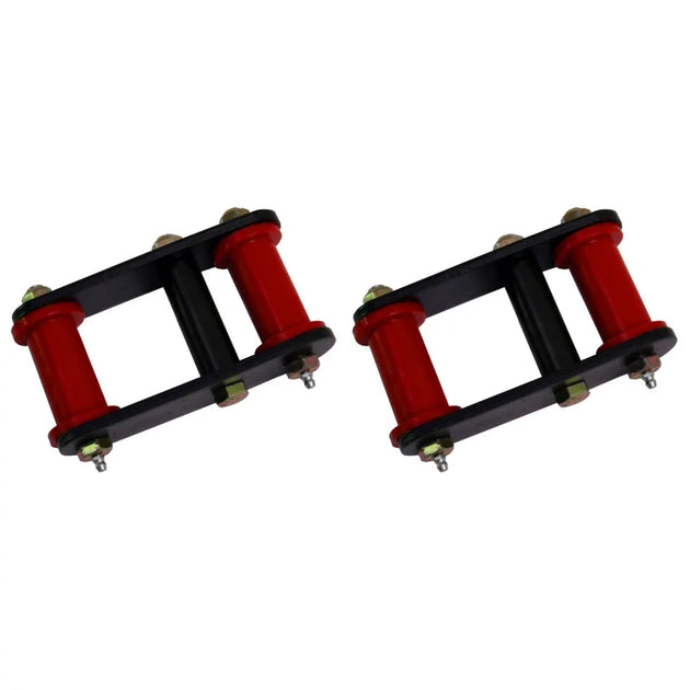 Rugged Ridge Front & Rear Leaf Spring Shackles 18265.04 fits...