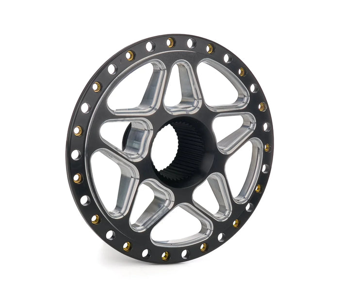 Sander Engineering Wheel Center Sprint 24 Spline Black S15-7060BM-24