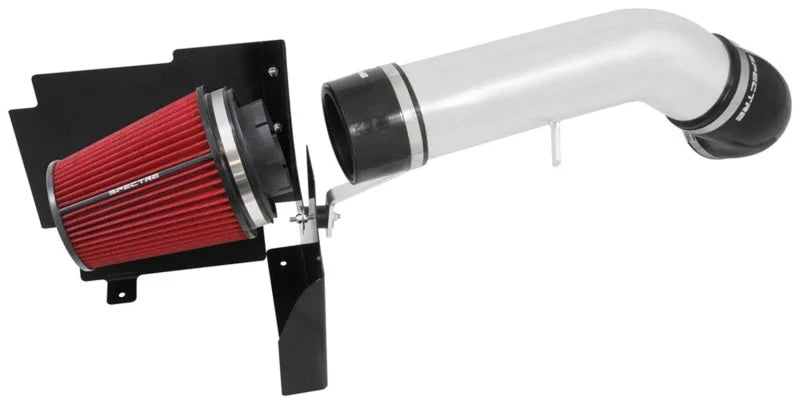 Spectre 9900 Air Intake Kit - Clear Anodized w/Red Filter fits...