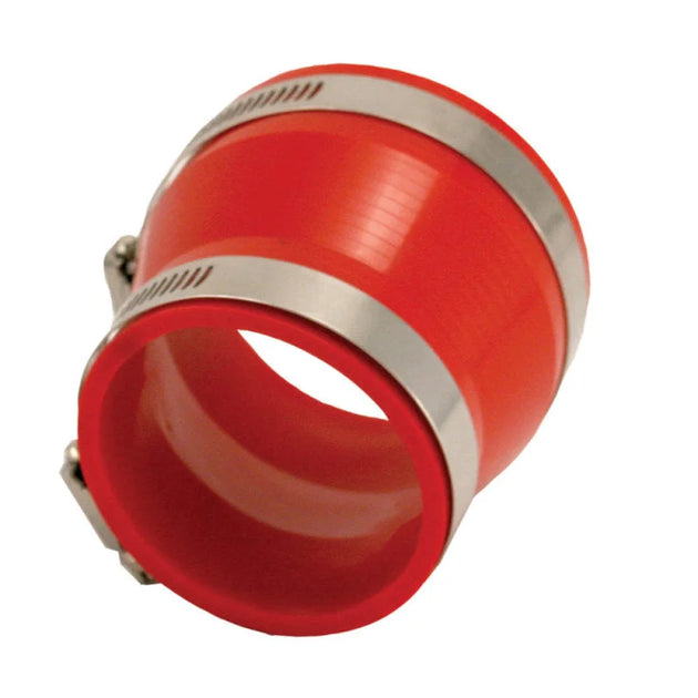 Spectre Coupler/Reducer 3in. to 2.5in. (PVC) - Red – CI Motorsports