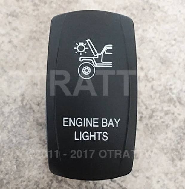 SPOD Rocker Engine Bay Light Switch – CI Motorsports