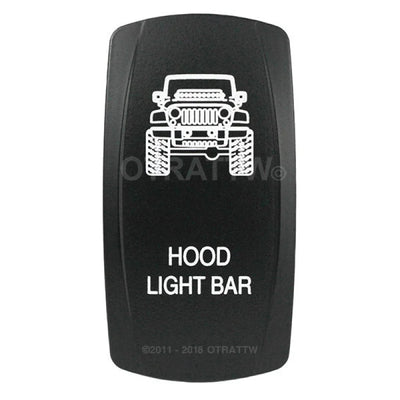 SPOD Rocker Hood Light Bar Switch fits Jeep JK – CI Motorsports