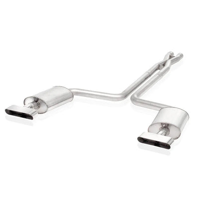 Stainless Works 2-1/2 in Exhaust System X-Pipe S-Tube Mufflers Tips...