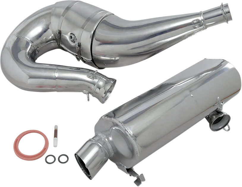 Starting Line Products Single Pipe Exhaust 09-862 fits Polaris