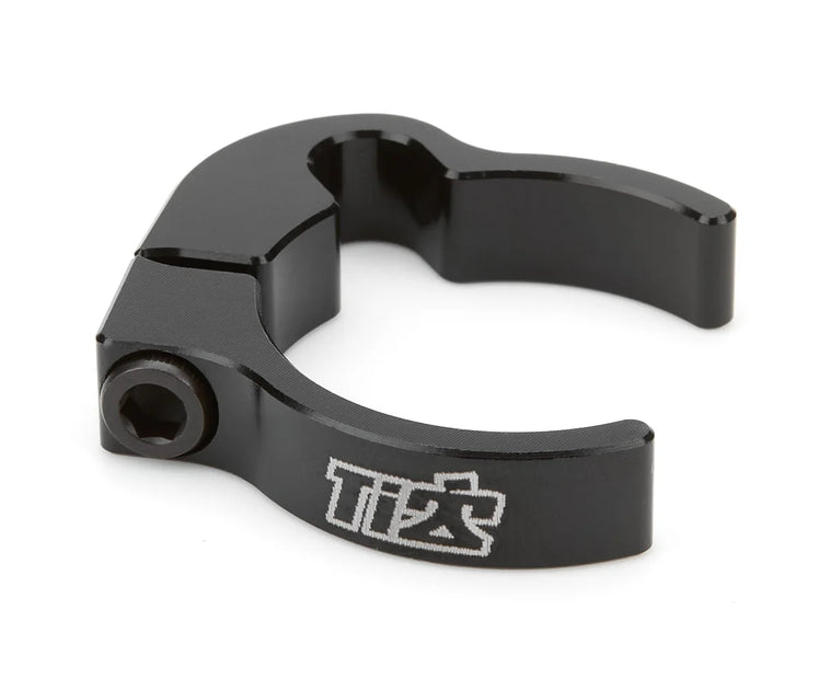 TI22 Performance Brake Line Clamp 1.38in Aluminum Black TIP4532