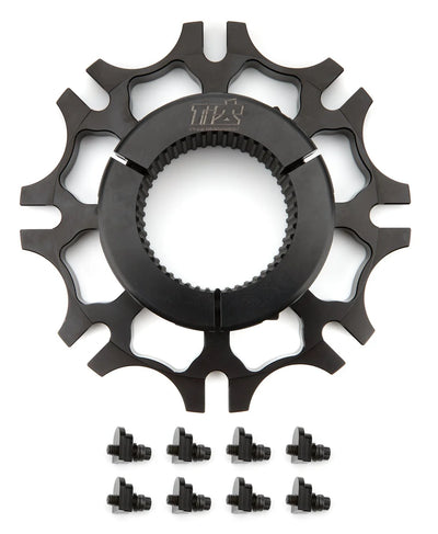 TI22 Performance Brake Rotor Hub Inboard Splined Black Aluminum...