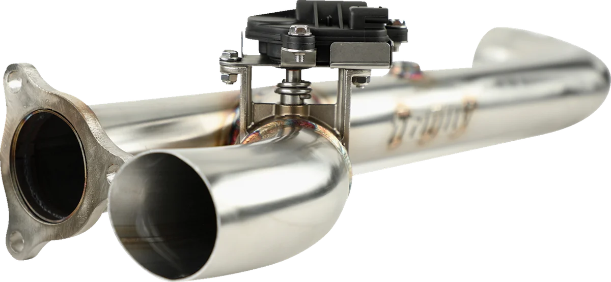 TRINITY RACING Side Piece Header Pipe - With Electronic Cut Out...