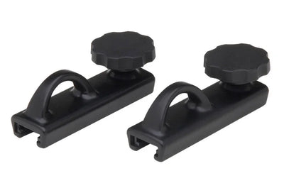 Thule TracRac Rail Tiedowns (TracRac & Rack Only) 2 Pack - Black fits...