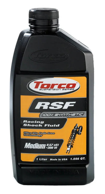 Torco Racing Oils RSF Racing Shock Fluid Medium-12x1-Liter T820007C