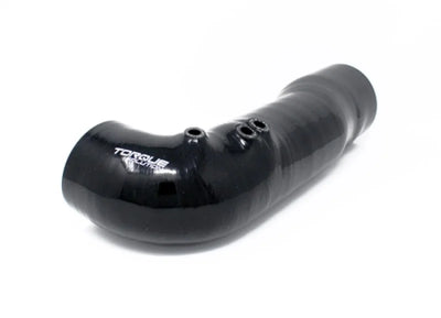 Torque Solution Turbo Inlet Hose (Non-Recirculated) Black w/...