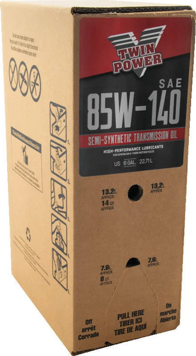 TwinPower Twin Power 85W140 Semi-Synthetic Transmission Lube 6 Gallon...