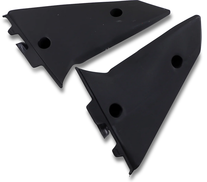 UFO Lower Radiator Shrouds - Black – CI Motorsports