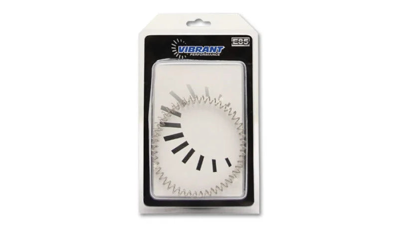 Vibrant Internal Support Spring -6AN Flexible Hoses - 4 Foot Length