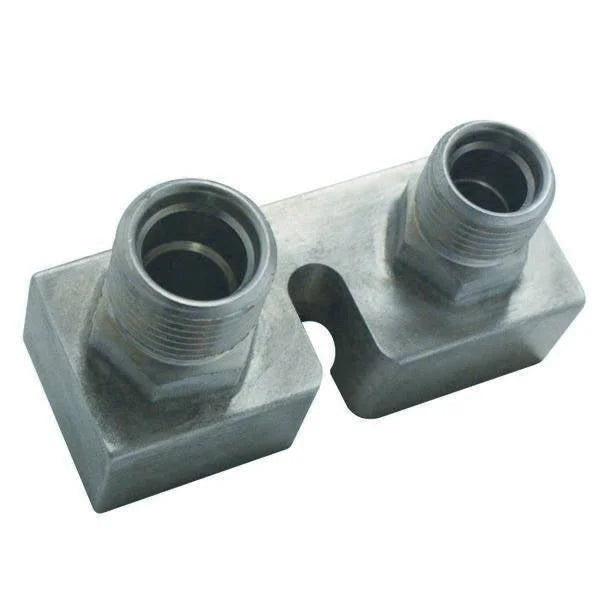 Vintage Air Compressor Block Fitting Straight #8 - #10 045017 fits...