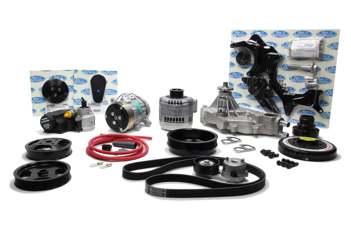 Vintage Air Front Runner Drive System Black 174011 fits LS Engine – CI ...