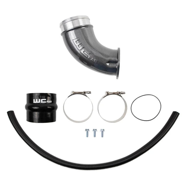 Wehrli 4in High Flow Intake Horn Deore Gold fits 2001-2004 Chevrolet...