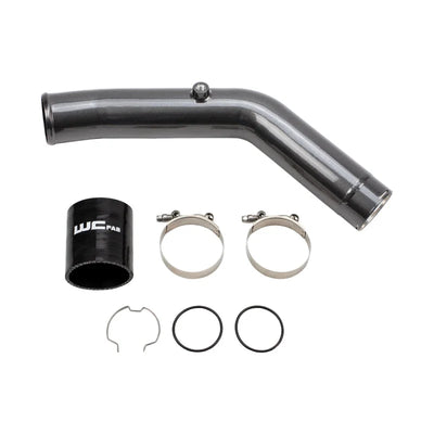 Wehrli 3in Hot Side Intercooler Pipe - Semi-Gloss Black fits...