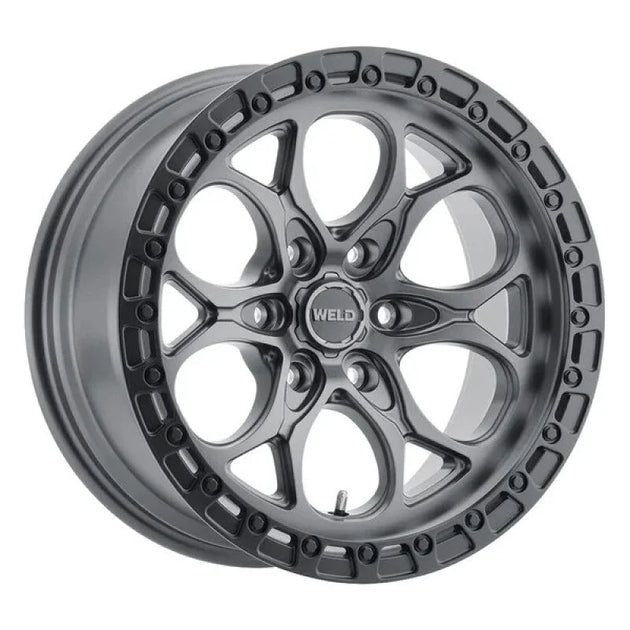 Weld Ledge 6 18x9 / 6x135 / ET -12 / BS 4.51 - Satin Gunmetal w/...