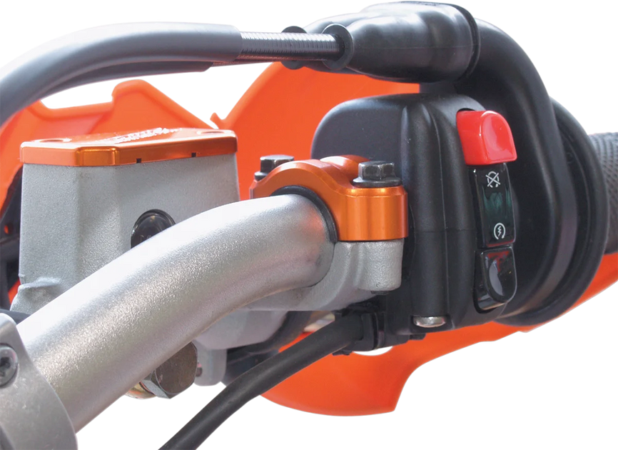 Works Connection Bar Clamp - Rotating - Orange – CI Motorsports