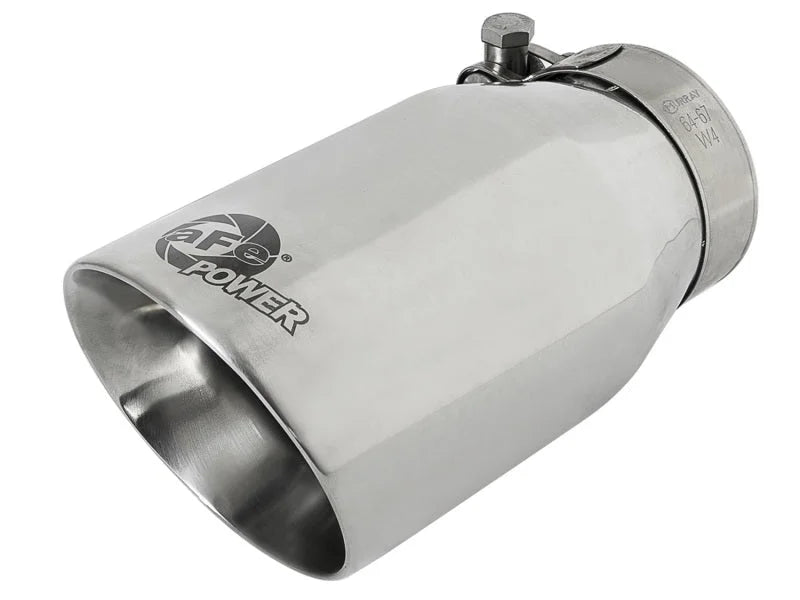 aFe MACH Force-Xp Universal 304 SS Single-Wall Clamp-On Exhaust Tip...