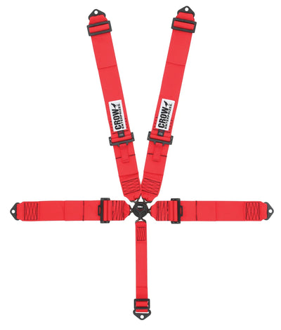crow safety 5-Way 3in Kam Lock 52in Lap Belt Pull-down All 11102B